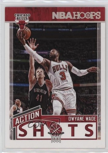 2017-18 Panini NBA Hoops Action Shots Dwyane Wade #2 HOF | eBay