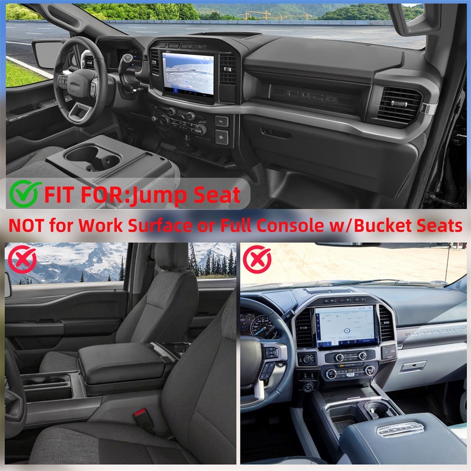 Front Seat Headrest Organizer For Ford F150 F250 2011-2024 2025 ...