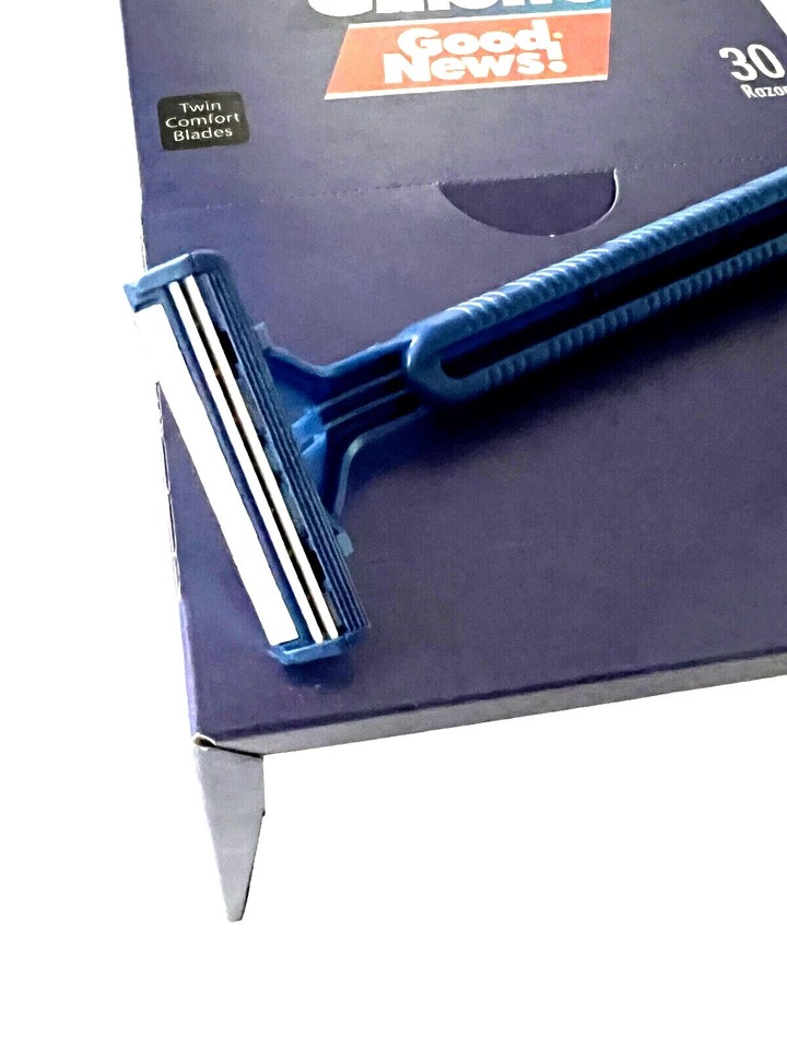 Gillette Good News 30 Disposable Razors /Twin Blades FAST SHIP USA Pack ...