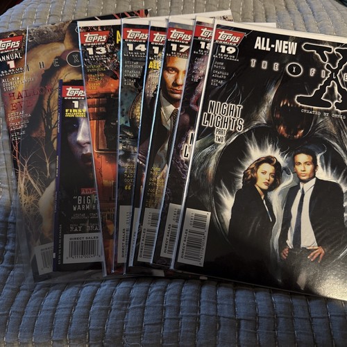 X-Files (1996) Topps Comic Run Lot Set 13-15 17-19 #1 mini VF-NM #1 ...