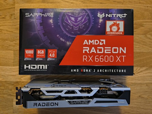 SAPPHIRE NITRO+ AMD Radeon RX 6600 XT GDDR6 8GB Graphics Card ...