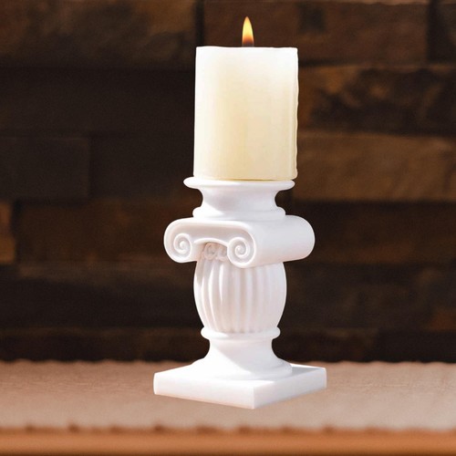 Roman Column Candle Holder Mini Roman Pillar Statue for Party Office ...