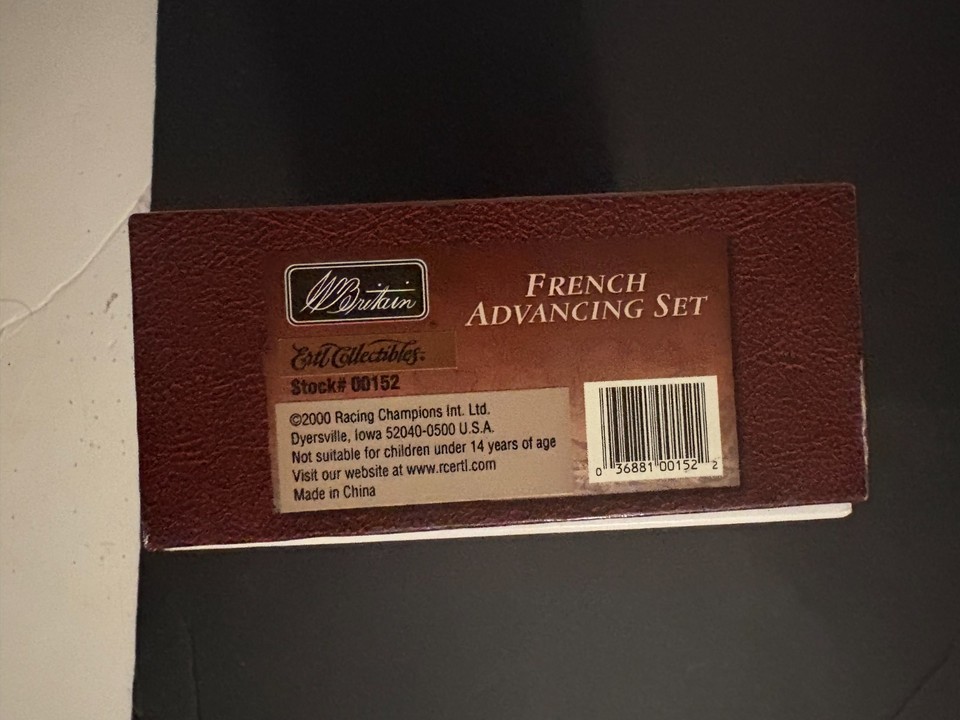 Britain's Toy Soldier Napoleonic Waterloo French Advancing Set #00152 ...