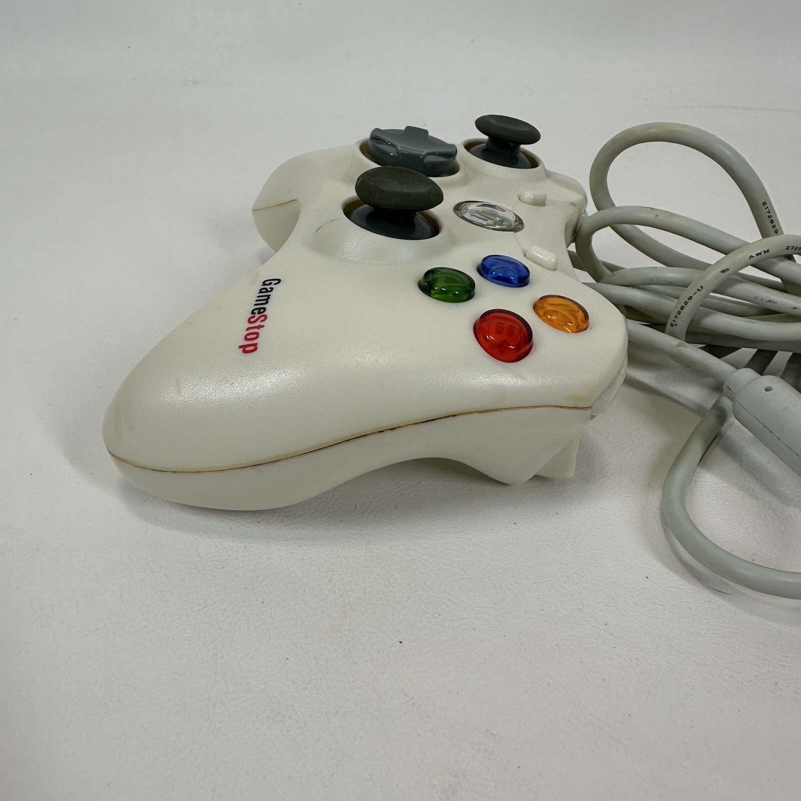 GameStop Wired Xbox 360 Controller BB-070 white Tested New Breakaway ...