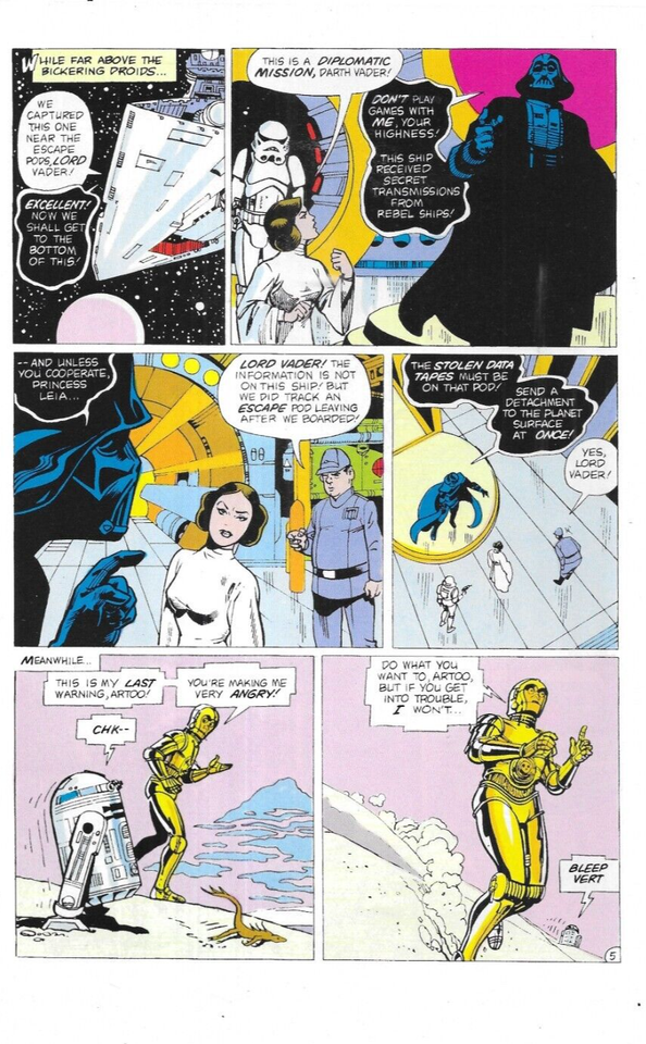 Star Wars Droids Comic 1 True Believers Reprint 2020 Dave Manak Ernie ...