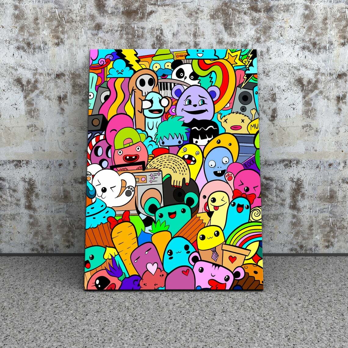 Cool Collage Drawings