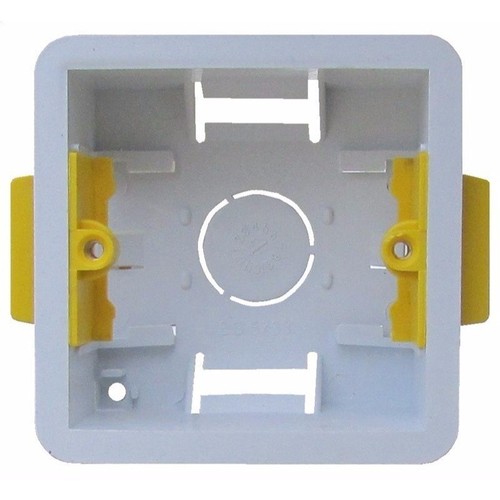 47mm Single Dry Lining Box 1 Gang Plasterboard Electric Back Box DLB471 ...
