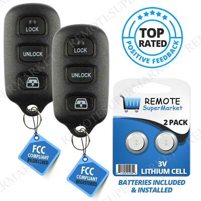 2 For Toyota 4Runner 1999 2000 2001 2002 2003 2004 Remote Keyless Entry ...