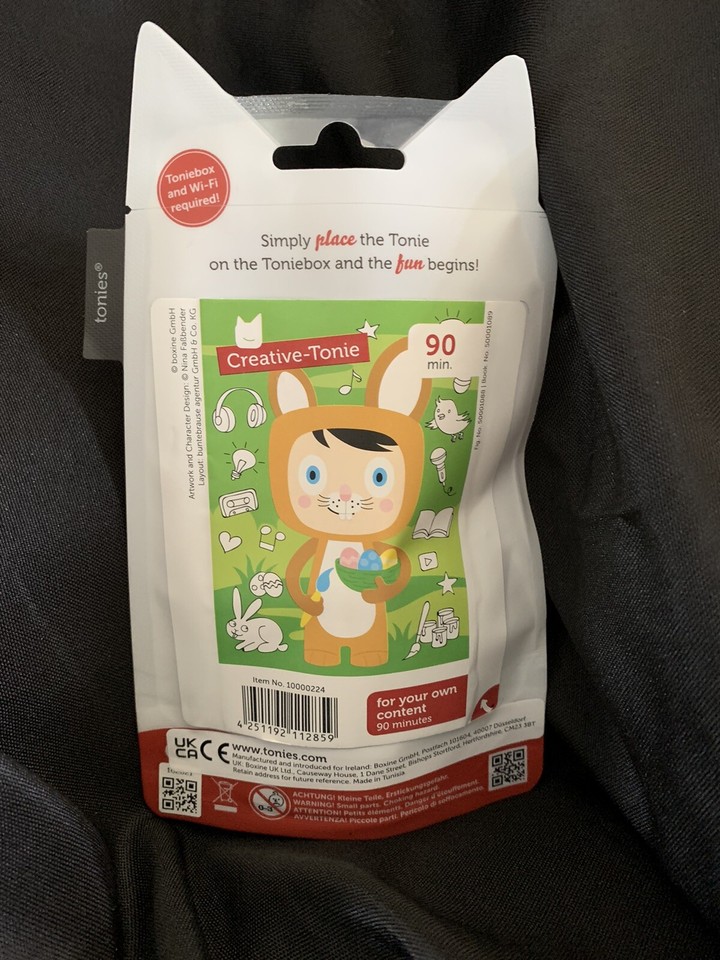 Tonies Easter Bunny Creative UK Release New Recordable Tonie Toniebox ...