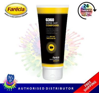 Farecla G360 Super Fast Cutting Compound SFC106 G360 - 100g Tube High ...