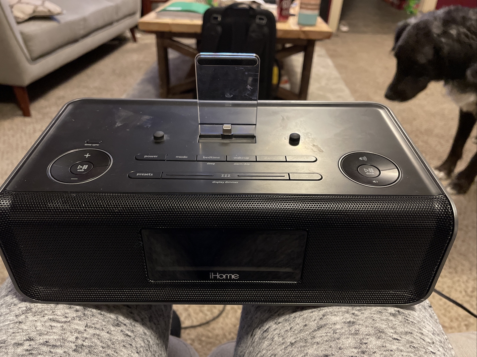 iHome IDL43B Clock Radio with Dock Cradle - Black for sale online | eBay