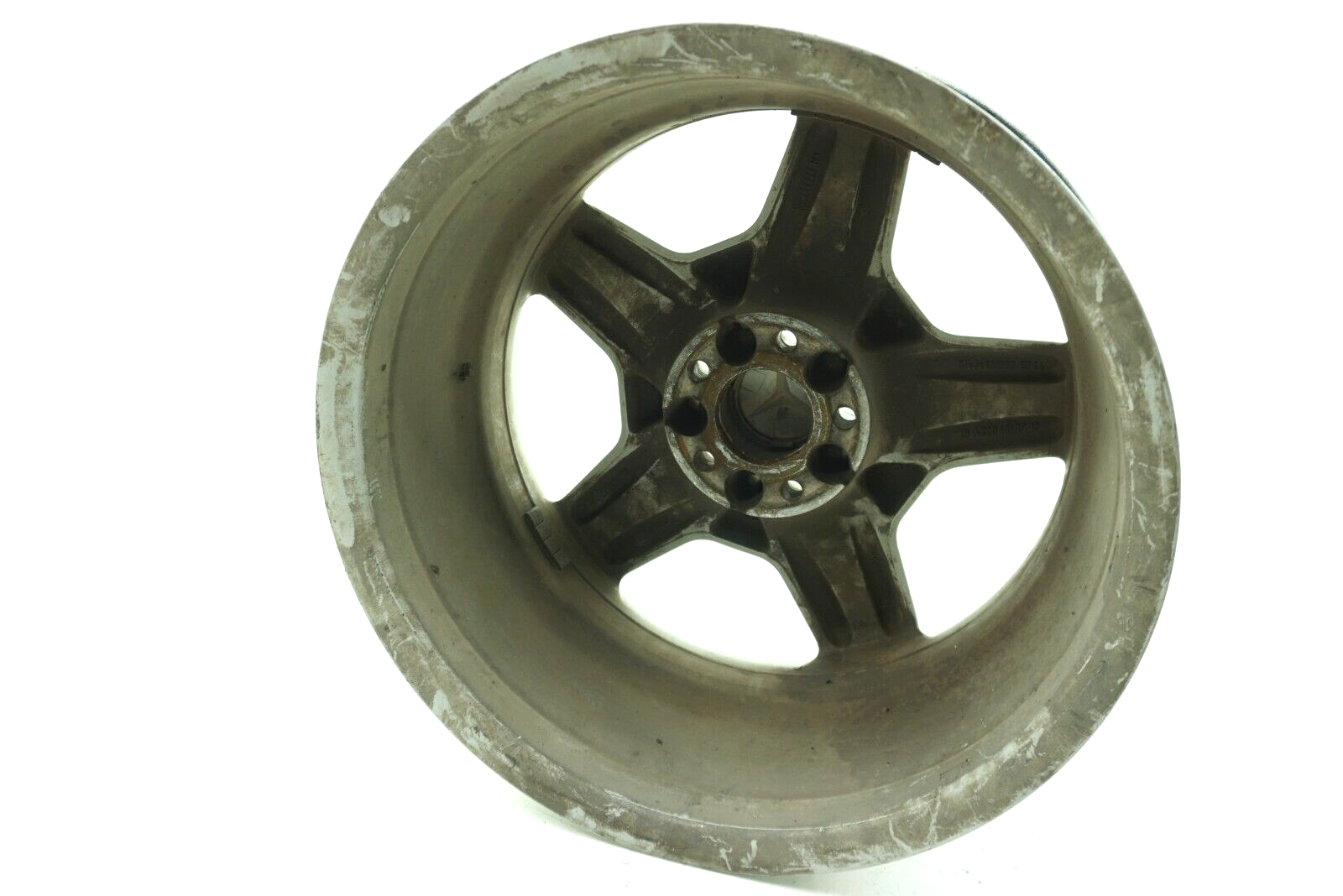 2002-2006 MERCEDES S500 W220 AMG FRONT 5 SPOKE WHEEL RIM 18X8.5 18" W ...
