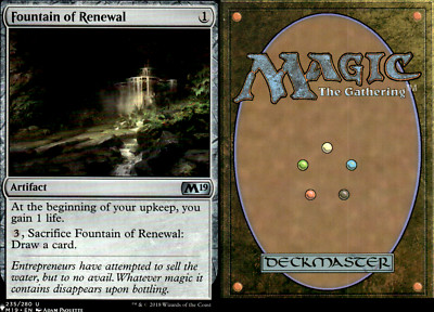 Magic the Gathering -MTG-Fountain of Renewal | eBay