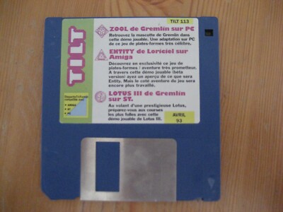 disquette du magazine TILT numero 113 | eBay