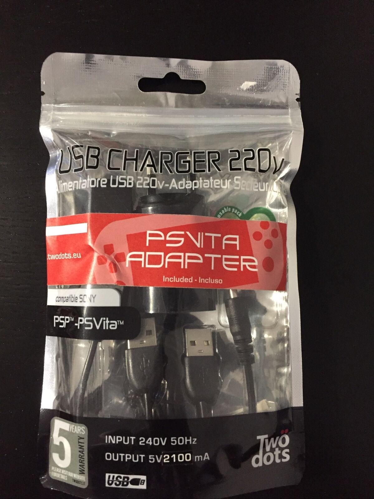 Psvita / Psp USB Adapter Charger 220v | eBay