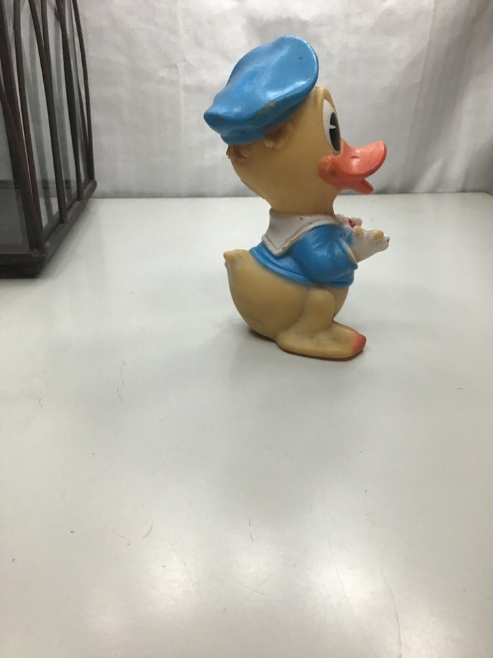 Old DONALD DUCK Rubber Squeak Toy Walt Disney Productions ITALY ...