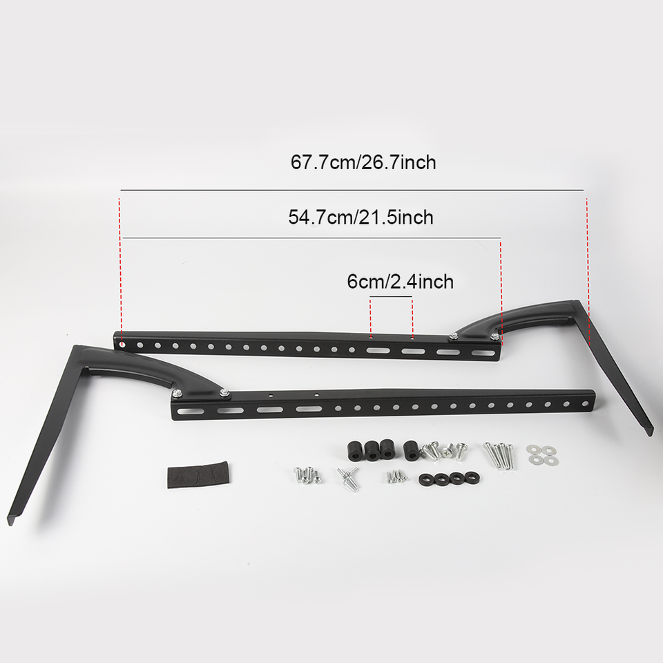 Universal Table Top TV Stand Legs Mount LED LCD Flat TV Screen 14''-75 ...