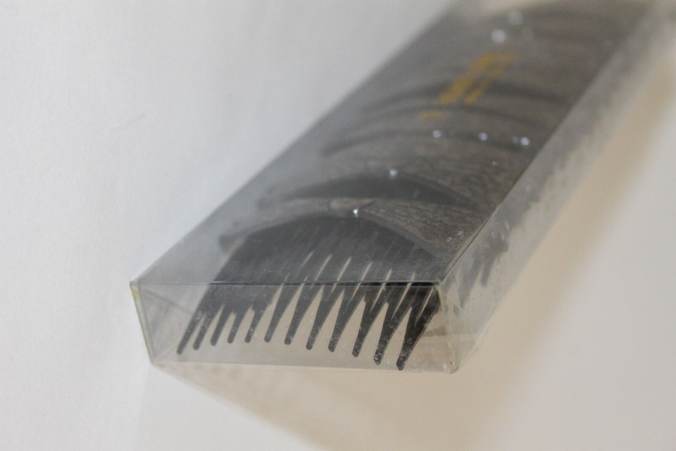 True Vintage 12x Fashion Combs Hair Comb Plastic Gold | eBay