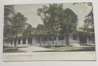 Vintage Postcard c1907 ~ Pavilion at Minnehaha Park ~ Minneapolis ...