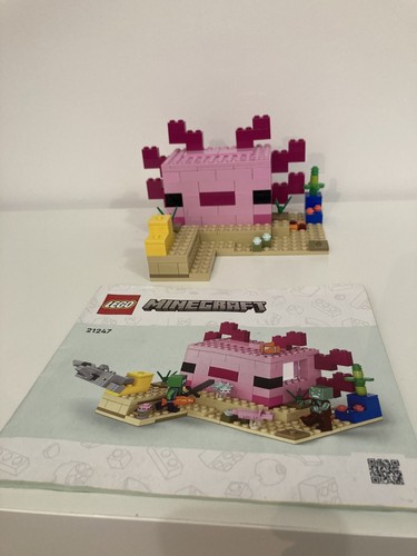 Lego Minecraft 21247 la maison Axolotl set complet avec notice Sans ...