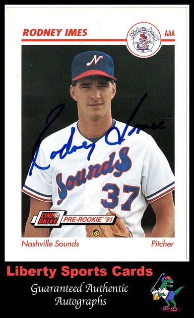 1991 Line Drive Pre-Rookie - AAA #262 Rodney Imes (RC) for sale online ...