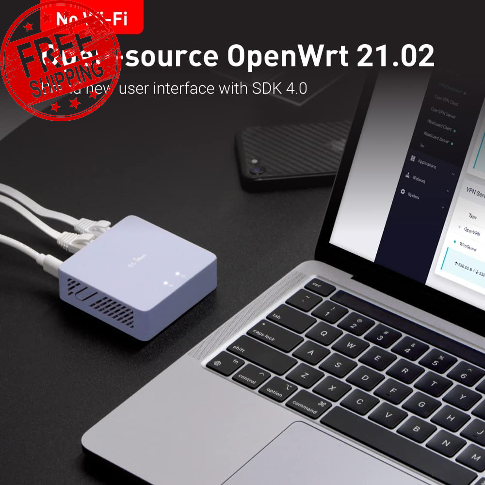 MT2500 (Brume 2) Mini VPN Security Gateway for Home Office and Remote ...