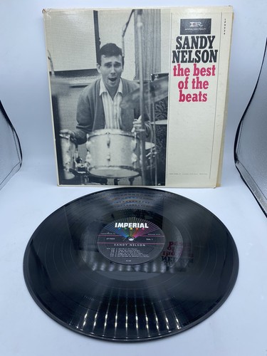 Sandy Nelson "The Best Of The Beats" Imperial Stereo LP 12224 1963 VG+ ...