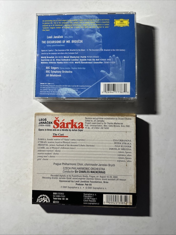Janacek: Sarka & The Excursions Of The Mr. Broucek | eBay