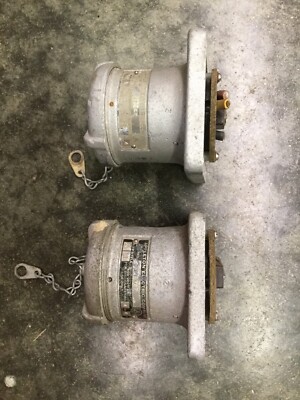 2 APPLETON AE347 4W-4P RCPT RAIN TIGHT; 4 POLE; 4 WIRE; 600 VAC/250 VDC ...