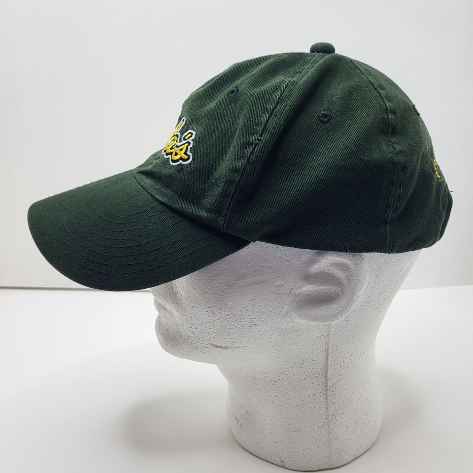 Cabelas Baseball Hat Cap Green Adjustable Embroidered Yellow Logo ...