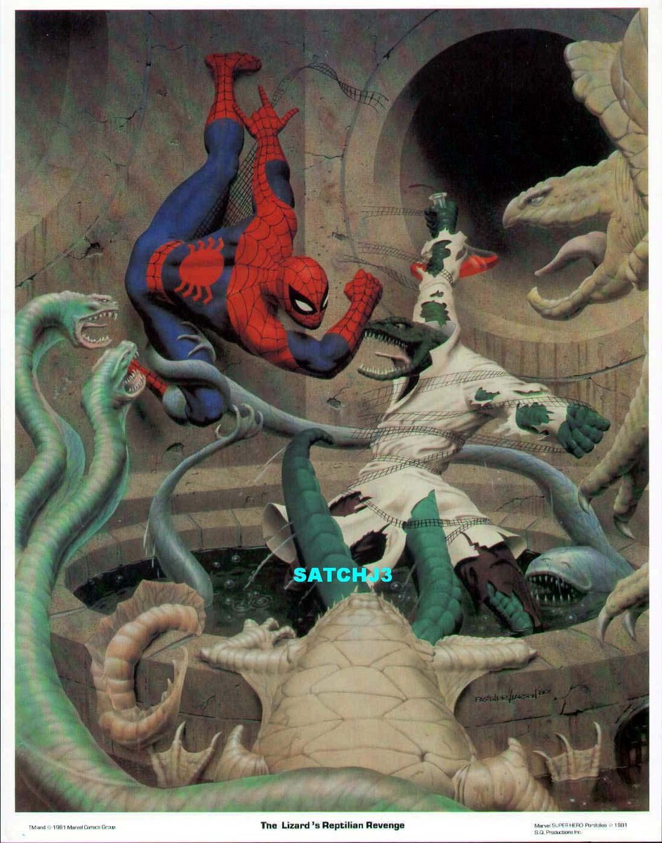 The Amazing Spider Man Lizard Vs Spider Man