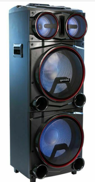 Gemini Gmax-6000 Dual 15 inch Bluetooth LED Party System for sale ...