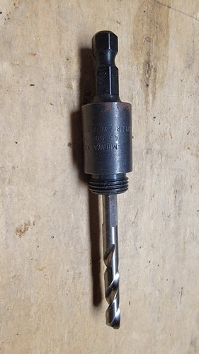 Milwaukee 49-56-7040 High Speed Steel 3/8 in. Large Thread Hole Saw ...