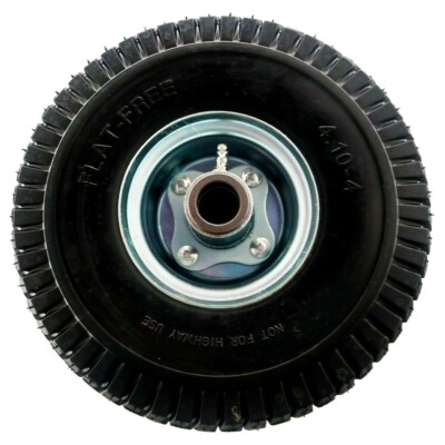 FLAT PROOF TIRE WHEEL 410/350-4 W/ BEARING FITS VELKE X2 72310001 15041 ...
