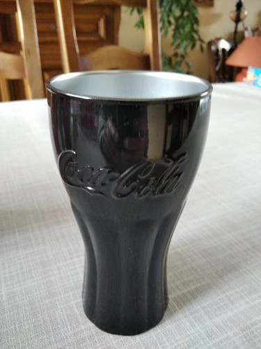 verre COCA COLA - LUMINARC - ARC FRANCE - mirror black | eBay