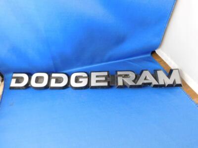 DODGE RAM PICKUP TRUCK EMBLEM REPLACE RESTORE VINTAGE LETTERS | eBay