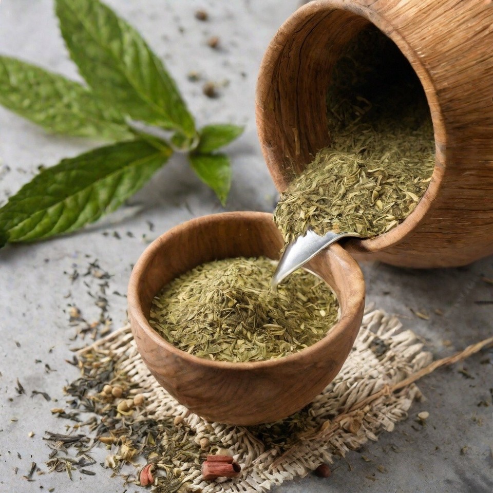 Pure Yerba Mate Tea Raw Organic Yerba Mate Herb Infusion South American ...