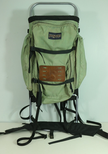 Vintage Jansport External Frame Hiking Backpack Hip Wings Support Made ...