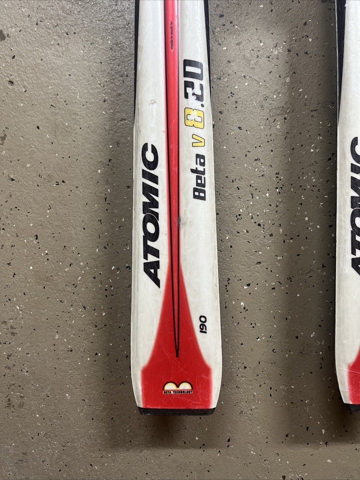 Atomic Beta-v8.20 190 cm downhill skis with no bindings- VGUC!!!! | eBay