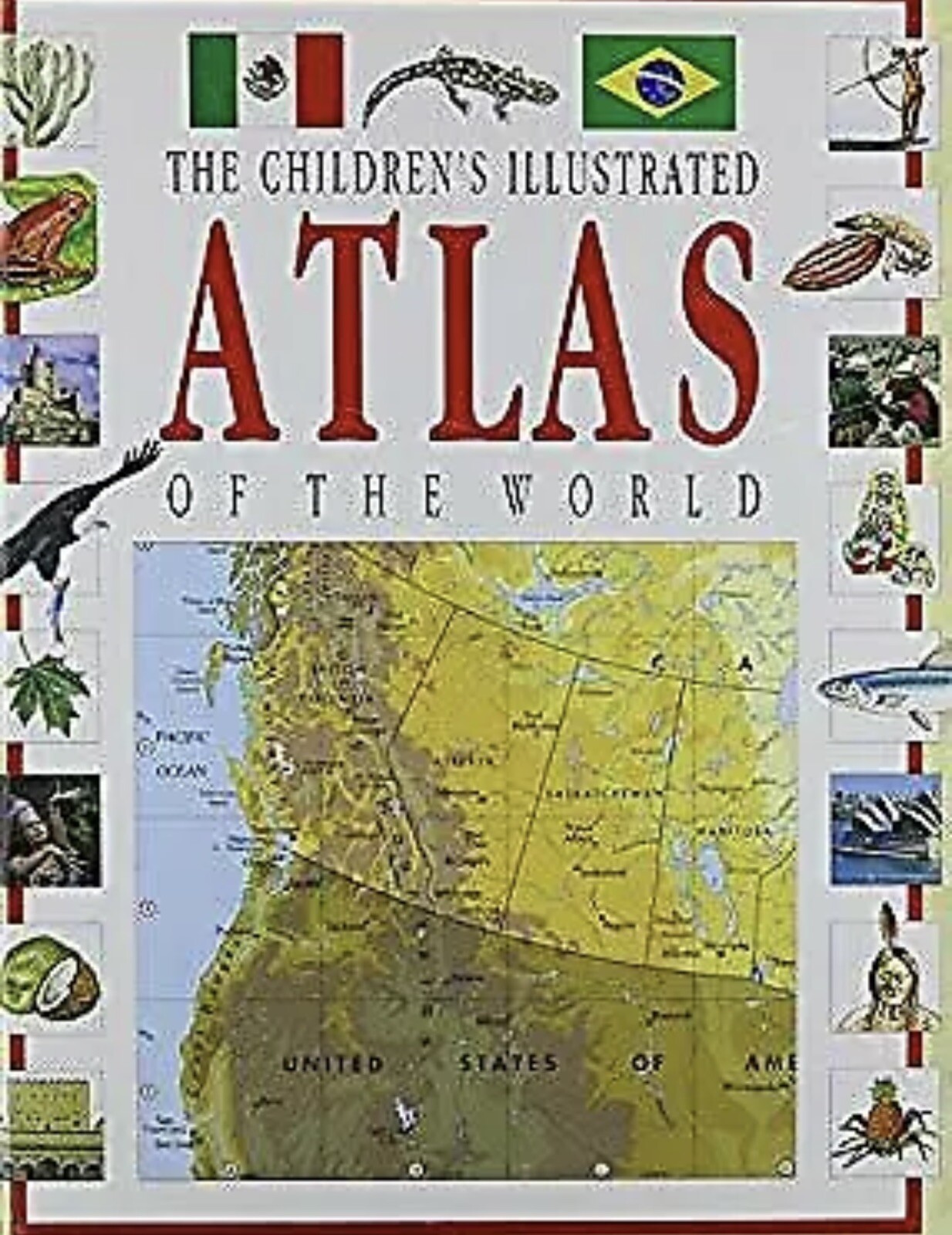 World Atlas Hardcover Madgwick Wendy Staff | eBay