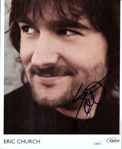 ERIC CHURCH Signed Autograph 8x10 Photograph JSA COA | eBay