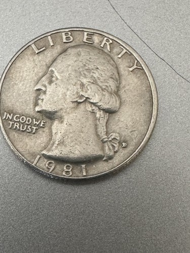 1981 Quarter Dollar P ( ERROR ) Coin | eBay