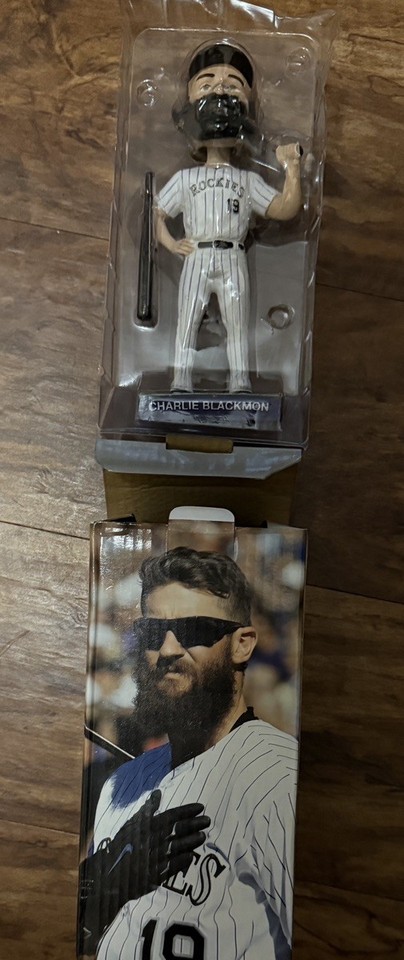 Charlie Blackmon Colorado Rockies MLB 2015 Bobblehead .New In The Box ...