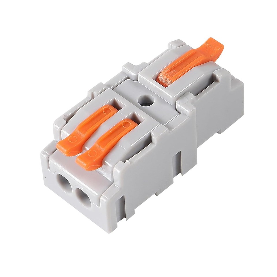 10PCS Mini Electrical Wire Connectors,1 in 2 Out DIY 10Pcs 1 2 out | eBay
