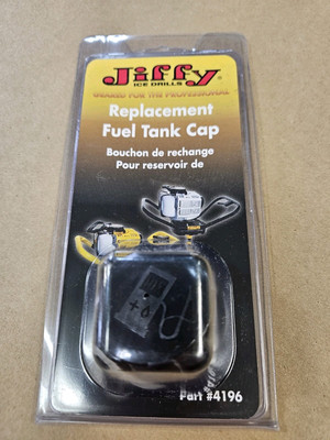 Genuine OEM Jiffy Ice Auger Fuel Tank Cap 4196 Ice Drill 2500 3500 | eBay
