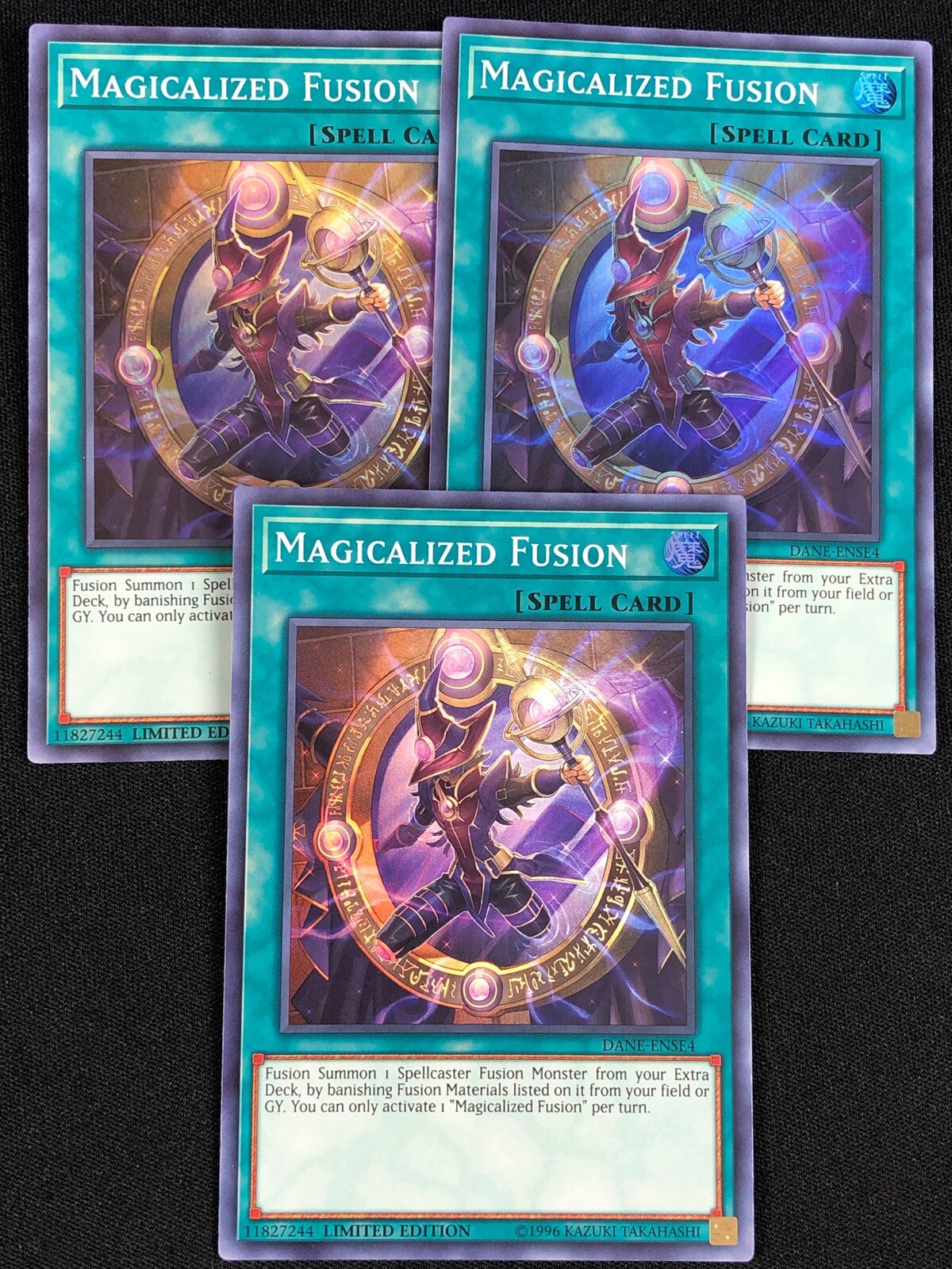 YUGIOH MAGICALIZED FUSION DANE-ENSE4 SUPER X3 (NM) | eBay