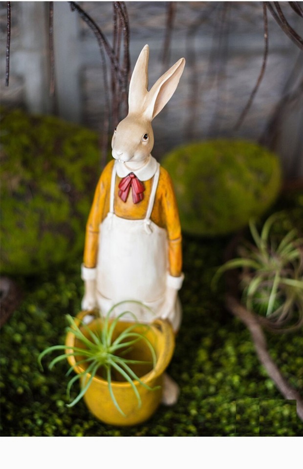 Perfect Rabbit Shaped Decorative Storage Bottle Pen Holder Tool Box ...