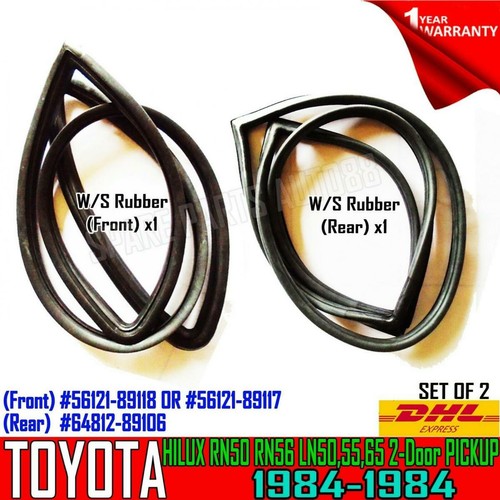 For Toyota RN50 LN50 LN56 LN65 Pickup Front/Rear Windshield ...