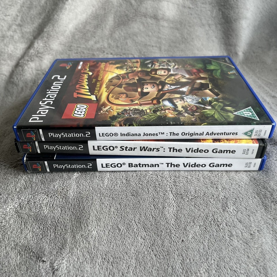 PS2 Lego Games Bundle X3 - Star Wars, Batman, Indiana Jones | eBay