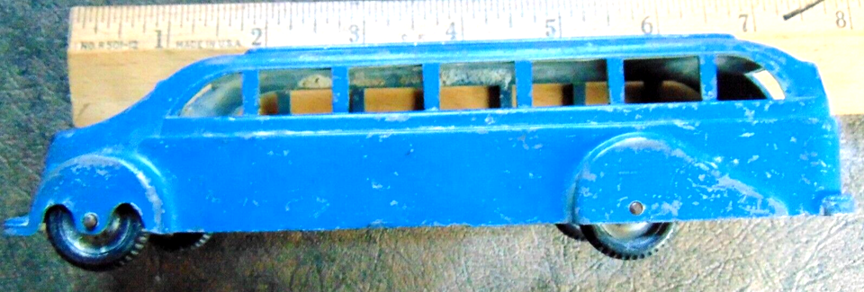 Vintage Metal Masters Streamline Bus ,7 inches long ,1930s | eBay